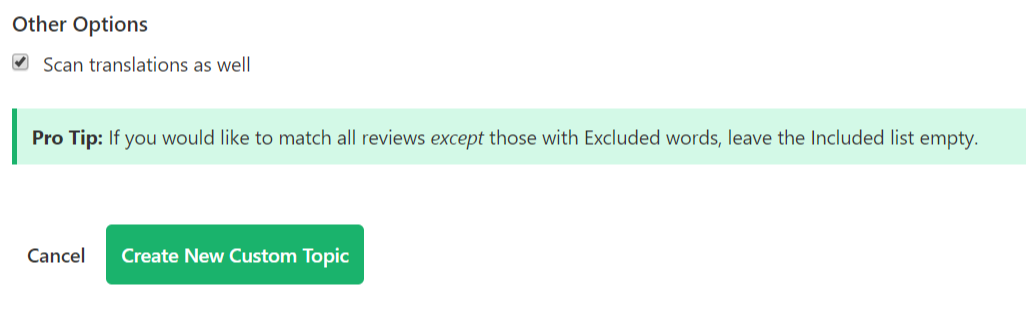 How To Use Custom Topics - Appbot Support