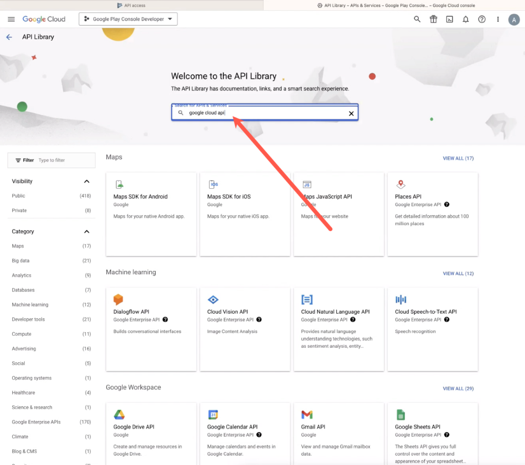 Linking your Google Play Developer Console - Appbot Support